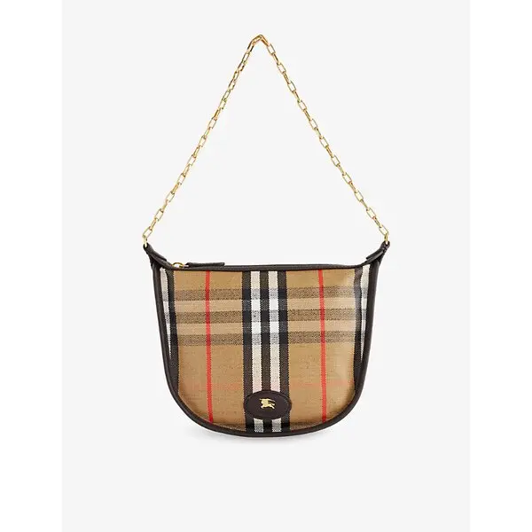 Burberry Mini Highlands Chain Shoulder Bag