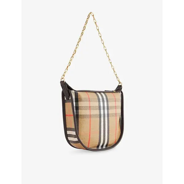 Burberry Mini Highlands Chain Shoulder Bag