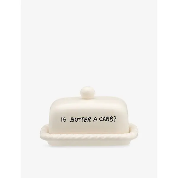 ANNA + NINA Is Butter A Carb Ceramic Butter Dish