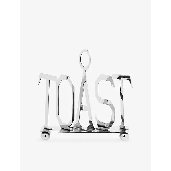 ANNA + NINA Toast It Stainless-steel Toast Rack 17cm - Silver