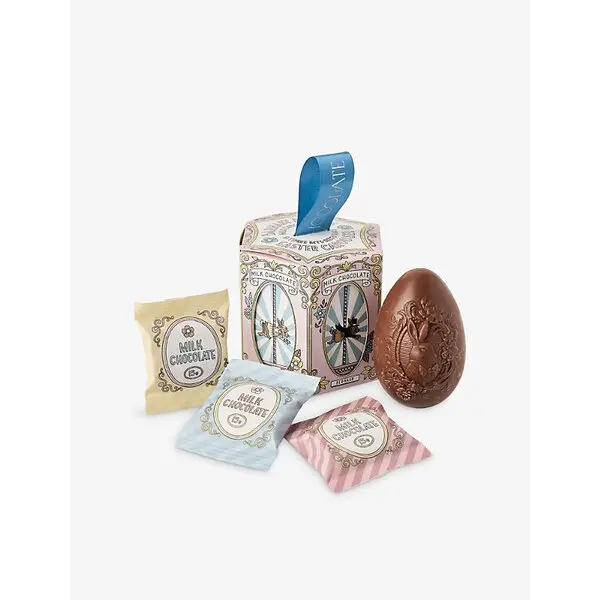 THE CHOCOLATE GIFT COMPANY Easter Carousel Chocolate Egg 110g