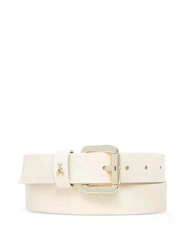 Patrizia Pepe Logo-detail Belt - Neutrals