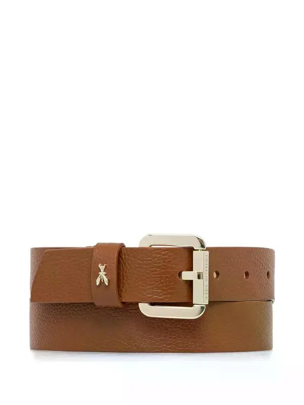 Patrizia Pepe Buckle Fly Belt - Brown