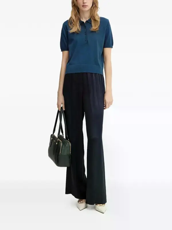 Patrizia Pepe Buttoned Polo Top