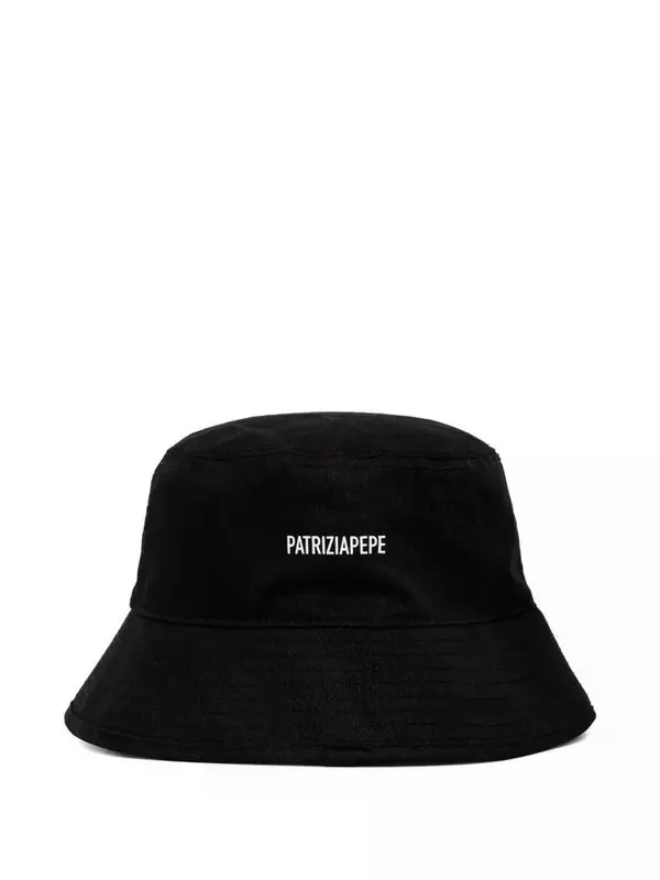 Patrizia Pepe Logo Bucket Hat