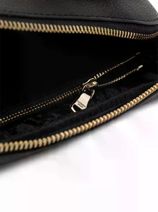 Patrizia Pepe Buckle Zip Makeup Bag