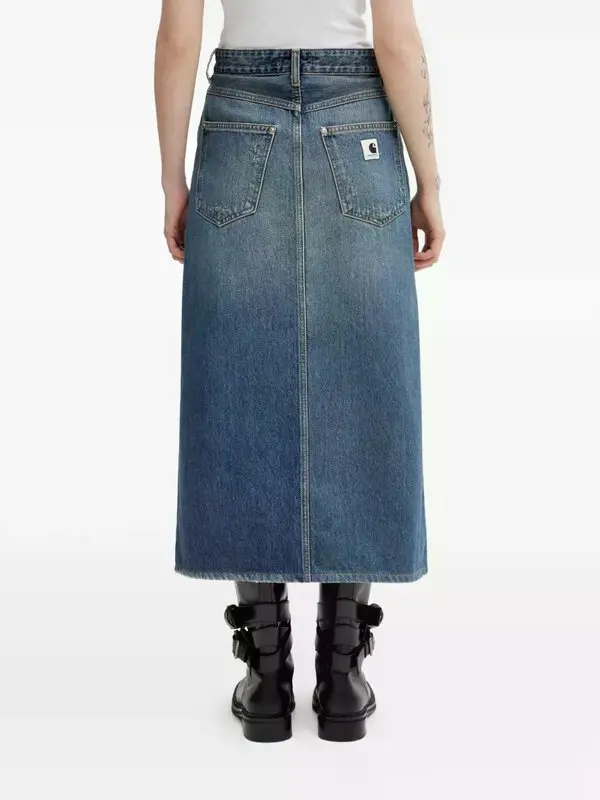Carhartt Work In Progress Brandon Front-split Midi Skirt