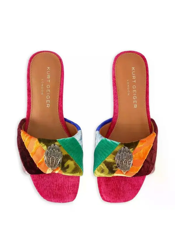 Kurt Geiger Patchwork Design Sandals