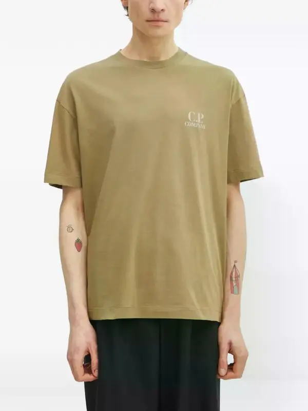 C.P. COMPANY Logo-detail T-shirt