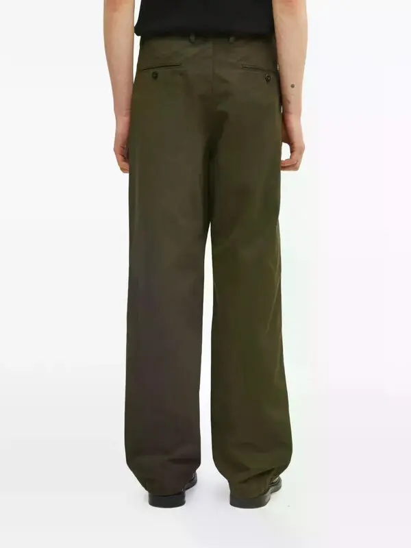 C.P. COMPANY Pleated Straight-leg Trousers