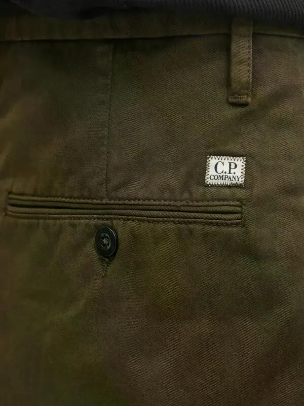 C.P. COMPANY Pleated Straight-leg Trousers
