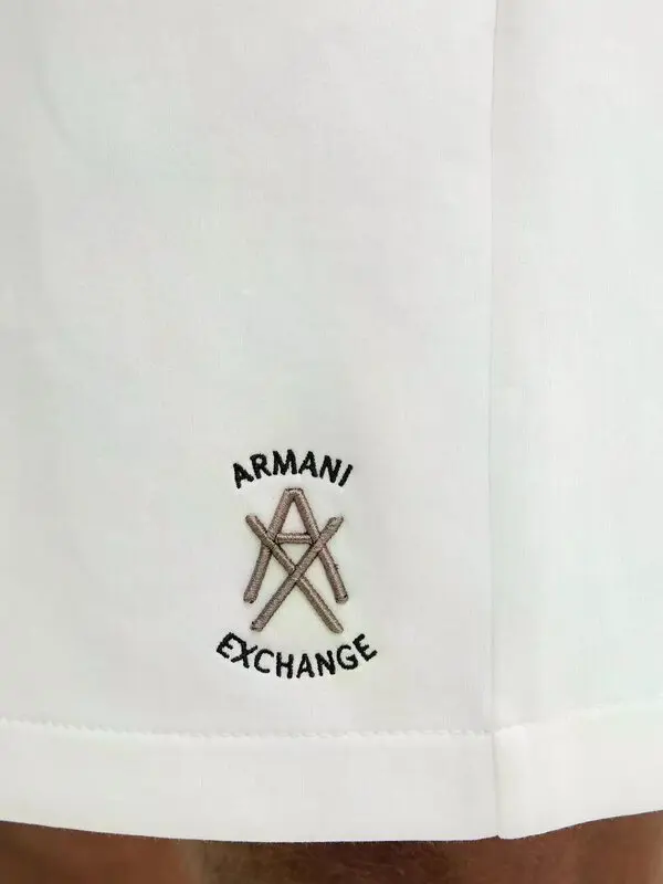 Armani Exchange Logo-embroidered Shorts