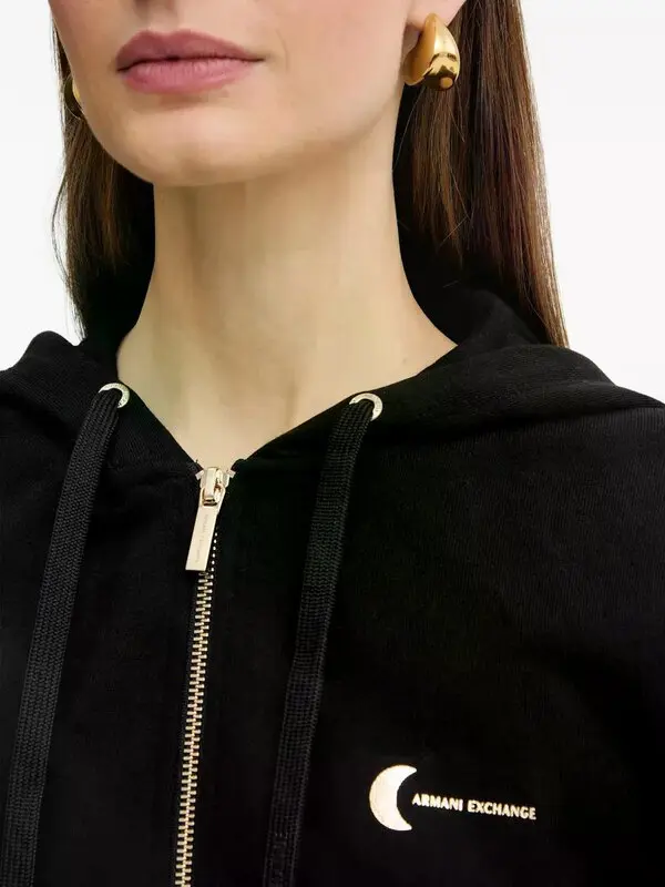 Armani Exchange Hooded Zip-up Sweatshirt
