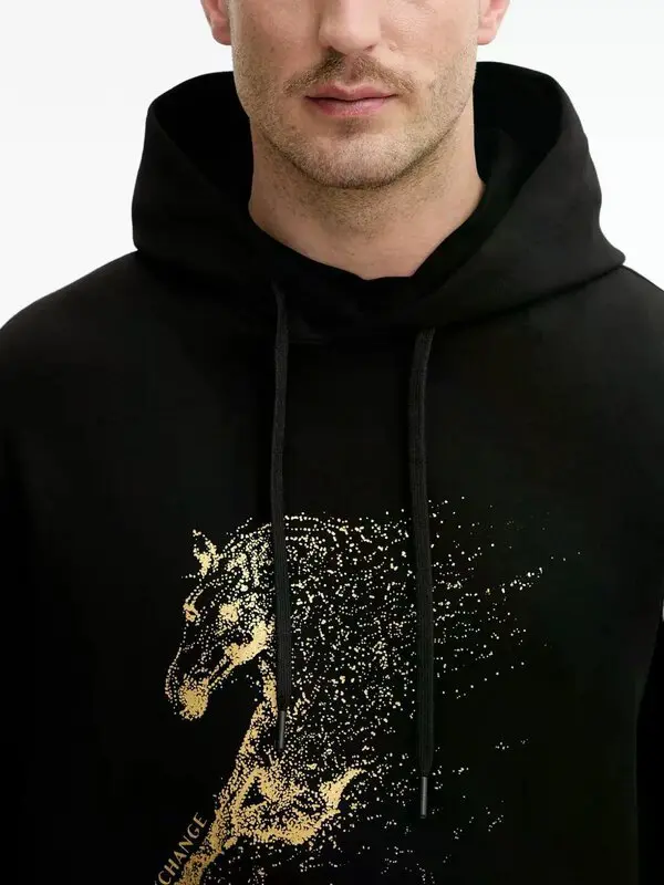 Armani Exchange Graphic Print Hoodie