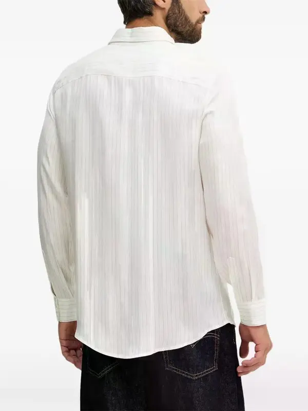Armani Exchange Striped Buttoned Shirt