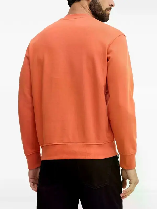 Armani Exchange Logo-detail Sweatshirt - Orange