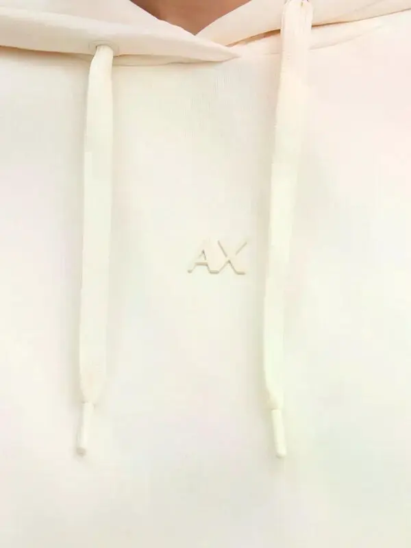 Armani Exchange Logo-plaque Hoodie