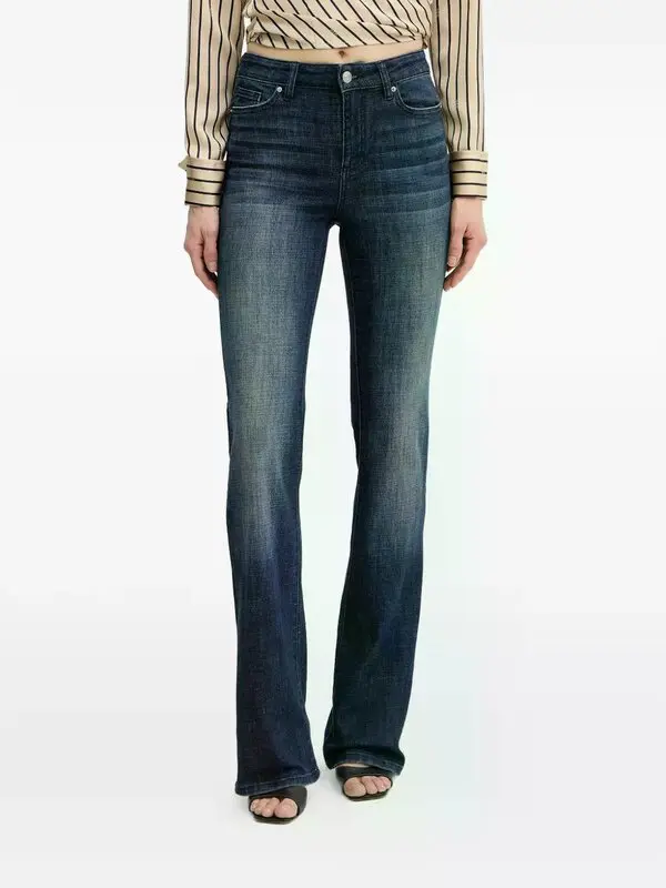 Armani Exchange Five-pockets Faded Jeans