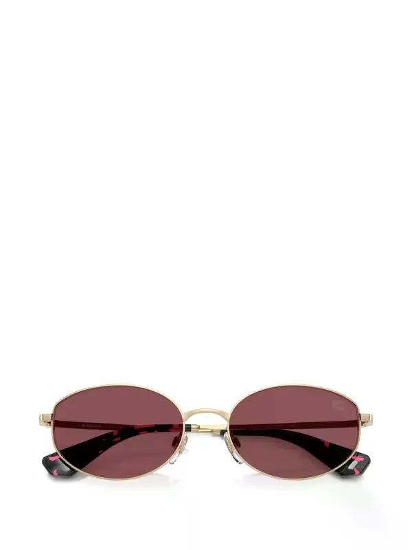 Burberry Oval-frame Sunglasses