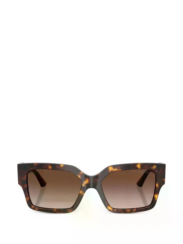 JIMMY CHOO Rectangular-frame Sunglasses