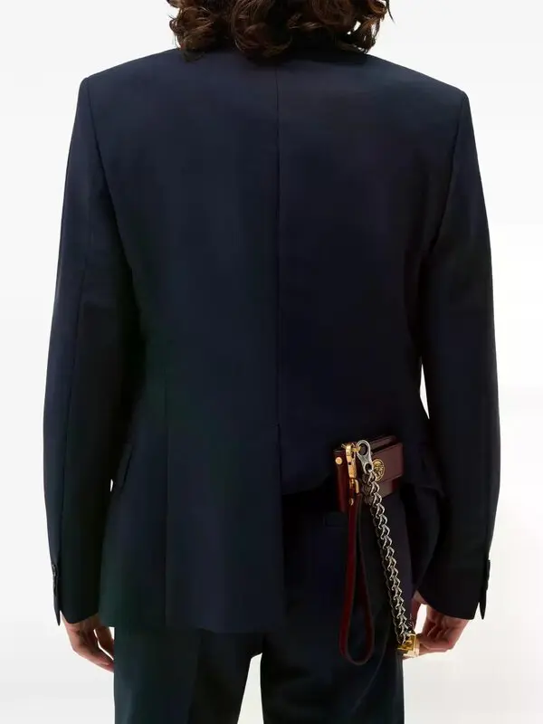Versace Wool-mohair Slim Blazer