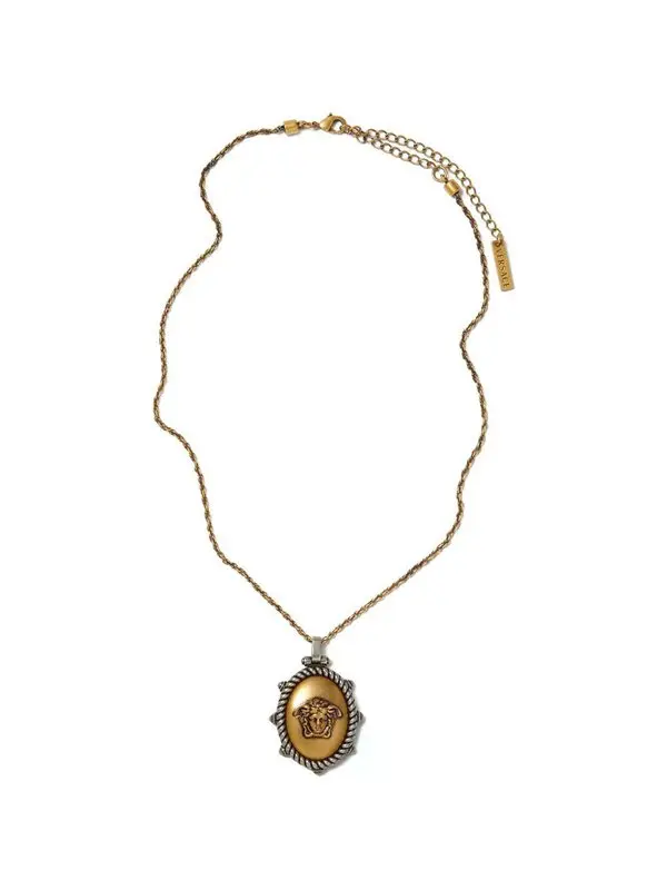 Versace Tivoli Medusa Cameo Necklace
