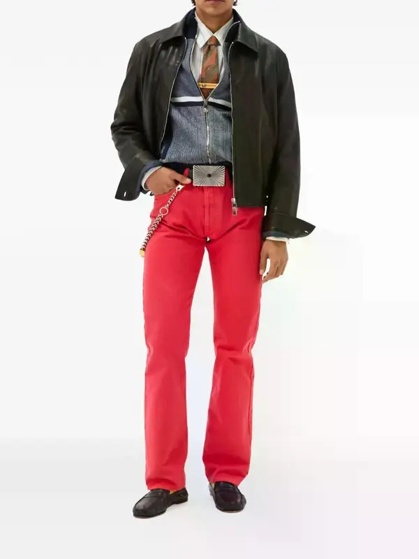 Versace Embroidered Jacquard Cotton Knit Zip Sweatshirt