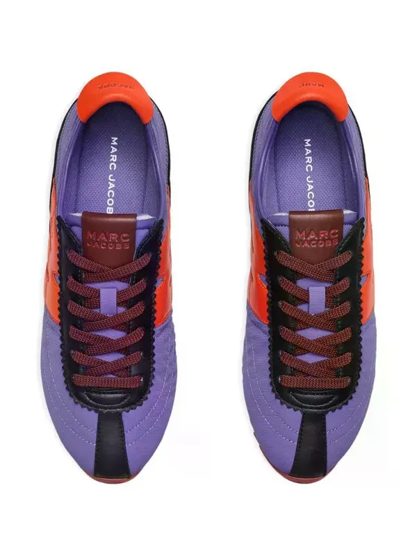 Marc Jacobs The 400 Bleecker Lace-up Sneakers - Purple