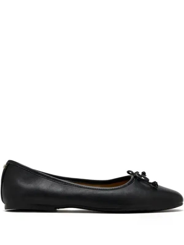 Sam Edelman Bow -detail Leather Ballet Flats