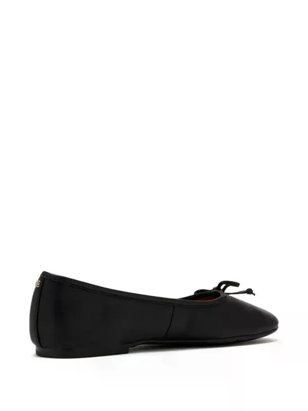 Sam Edelman Bow -detail Leather Ballet Flats