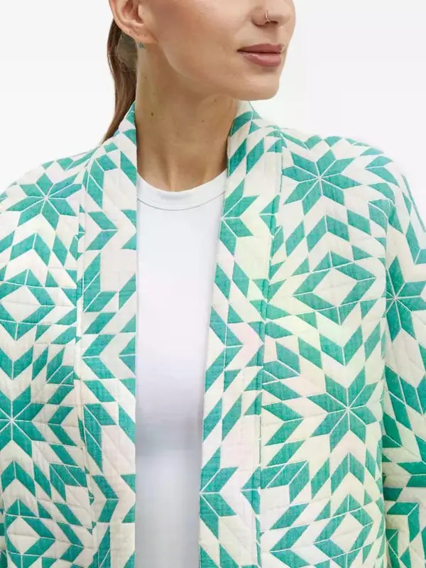 LA PETITE FRANÇAISE Video Geometric-pattern Jacket