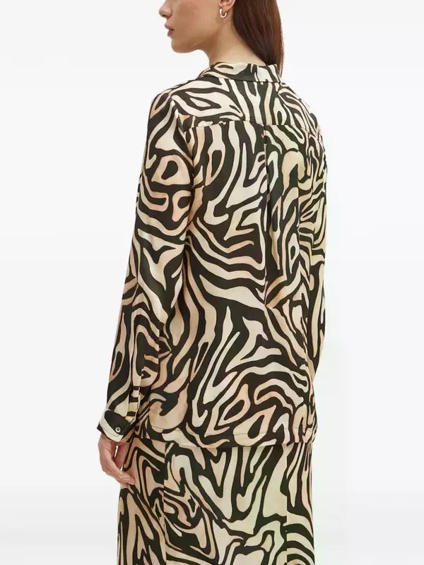 LA PETITE FRANÇAISE Animal-print Shirt