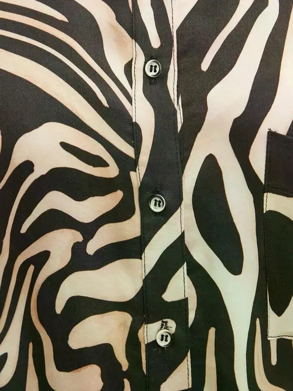 LA PETITE FRANÇAISE Animal-print Shirt