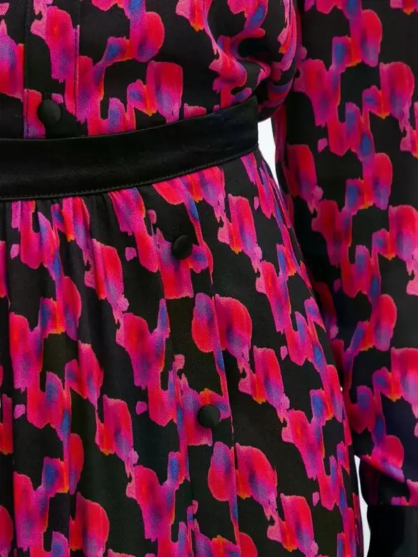 LA PETITE FRANÇAISE Jovial Printed Midi Skirt
