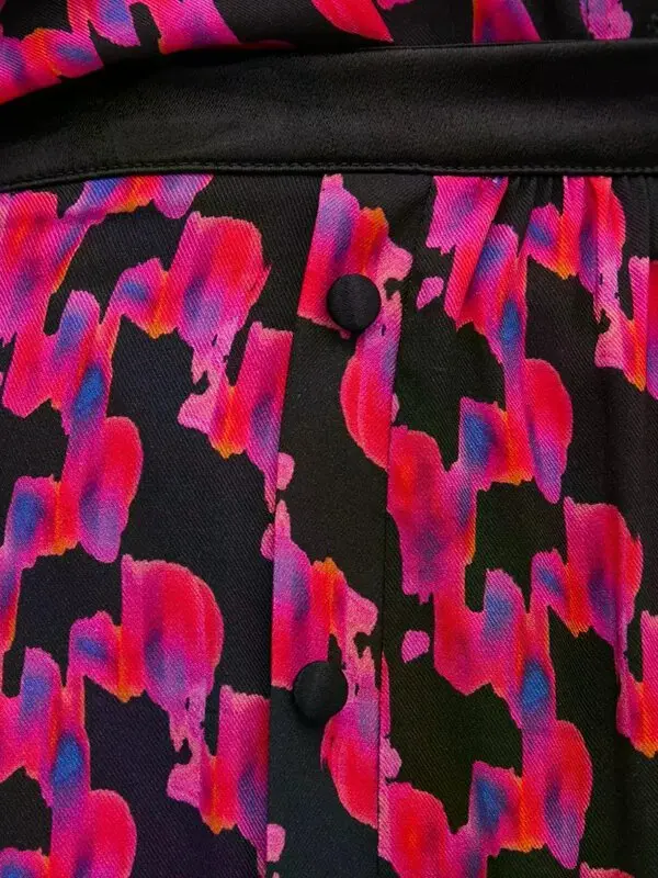 LA PETITE FRANÇAISE Jovial Printed Midi Skirt