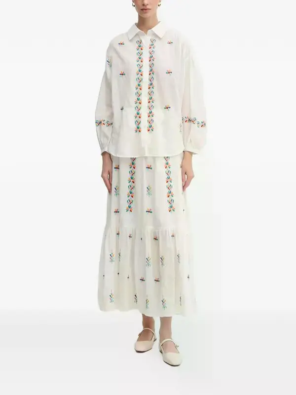 LA PETITE FRANÇAISE Embroidered Shirt