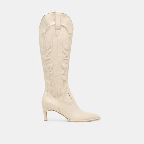 DOLCEVITA Alisa Boots - Creme Leather