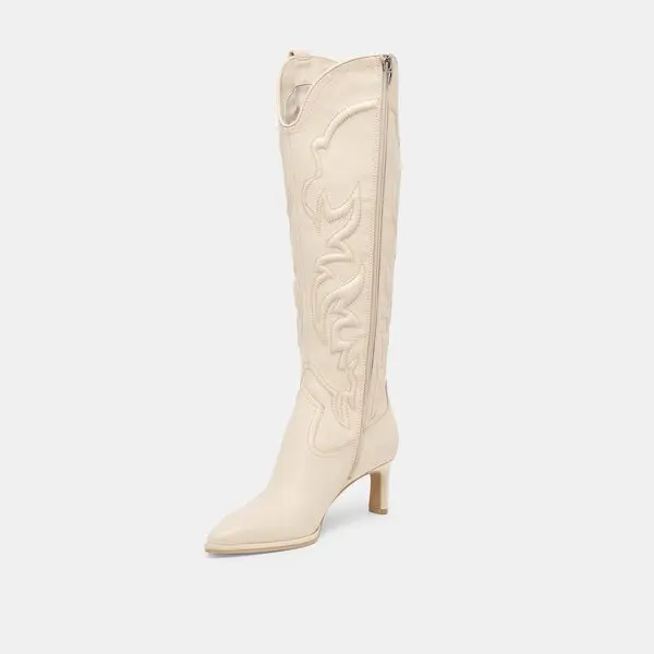 DOLCEVITA Alisa Boots - Creme Leather