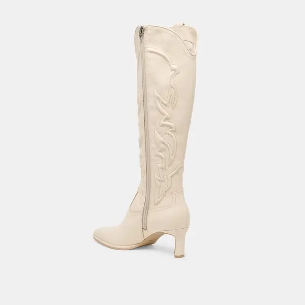 DOLCEVITA Alisa Boots - Creme Leather