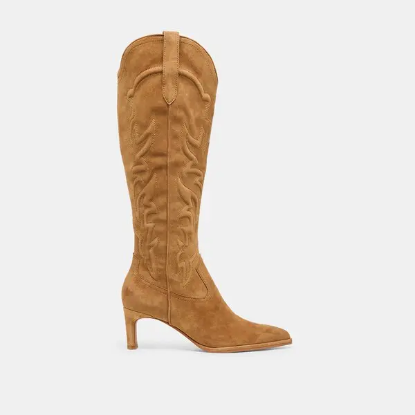 DOLCEVITA Alisa Boots - Lt Brown Suede