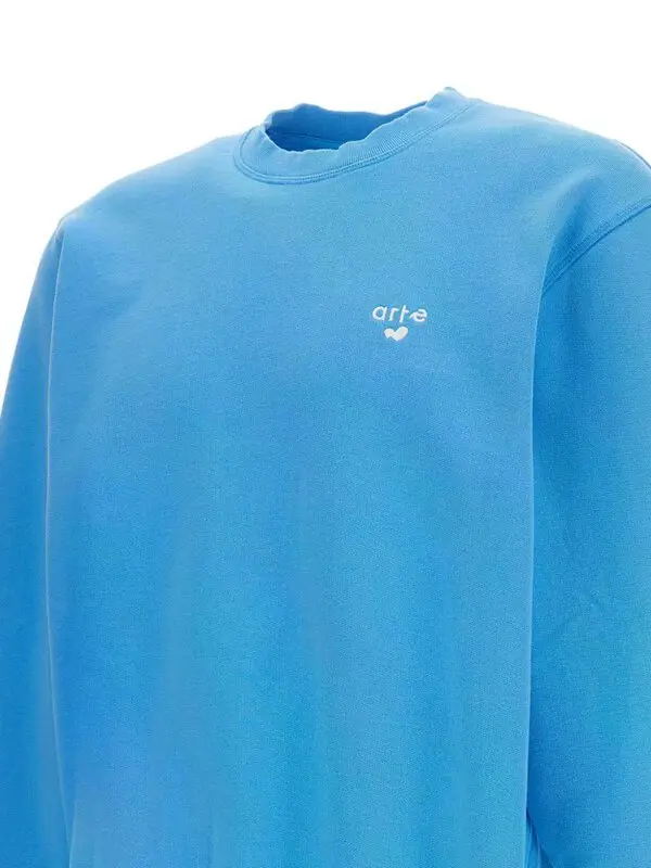ARTE ANTWERP Crew-neck Sweatshirt - Blue