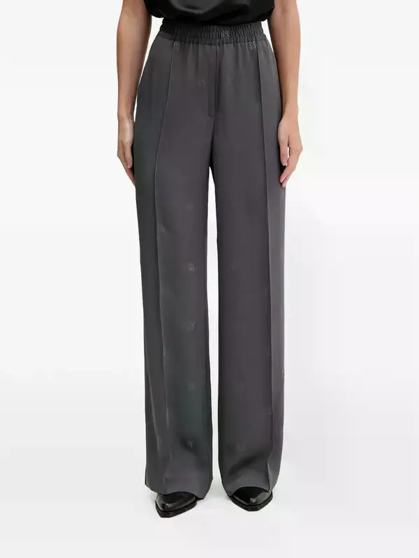 Hugo Logo Elasticated Trousers - Grey