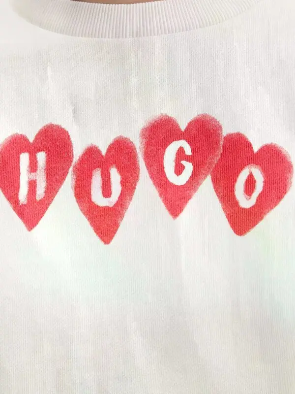 Hugo Heart-print Sweatshirt
