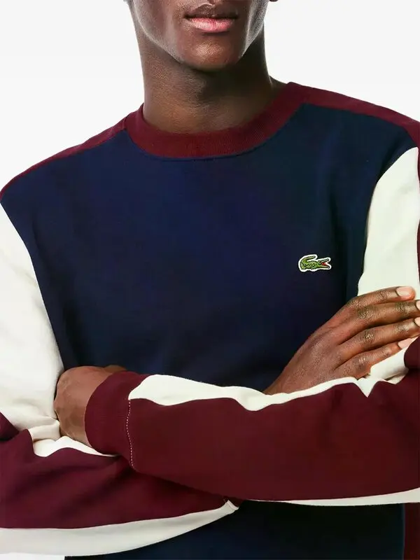 Lacoste Colourblock Logo-detail Sweatshirt