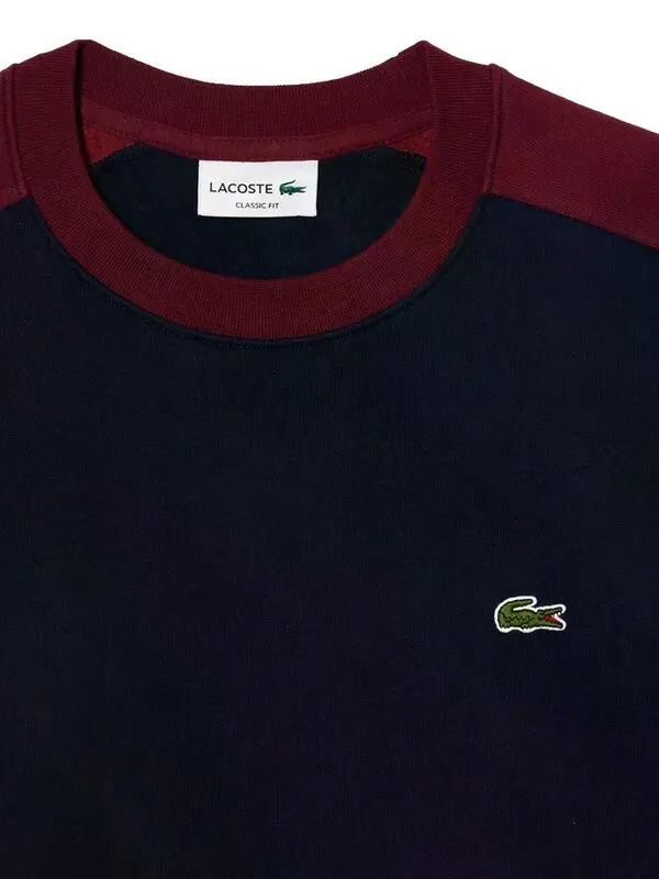 Lacoste Colourblock Logo-detail Sweatshirt
