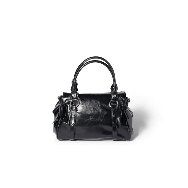 Miu Miu Shiny Leather Top-handle Bag