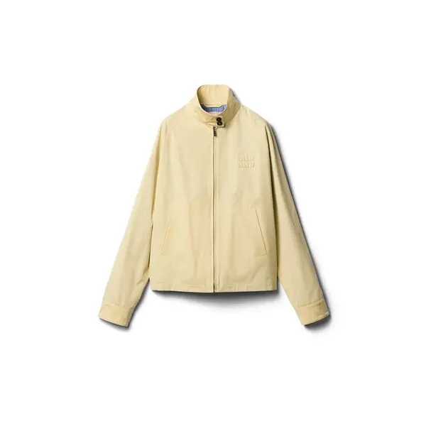 Miu Miu Poplin Blouson Jacket