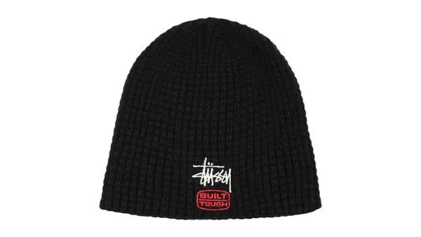 StÜssy Waffle Skullcap - Black