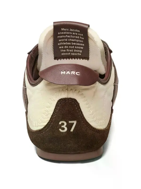 Marc Jacobs The 400 Bleecker Panelled Sneakers - Neutrals