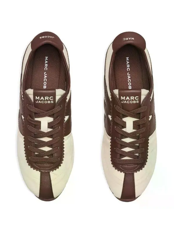 Marc Jacobs The 400 Bleecker Panelled Sneakers - Neutrals